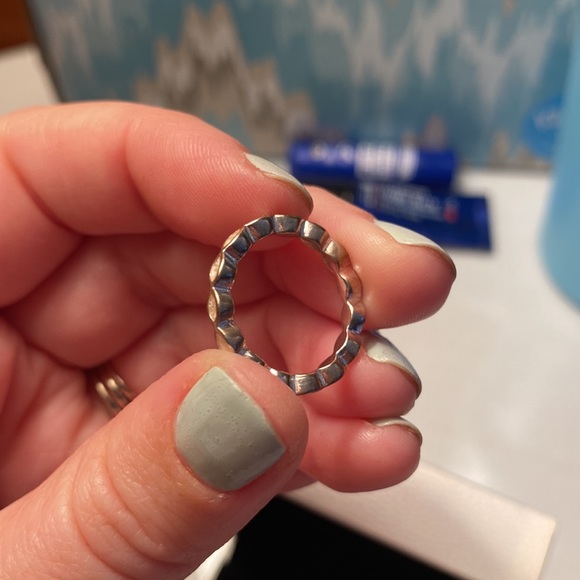 Pandora | Jewelry | Set Of Pandora Stackable Rings Sz 5 | Poshmark